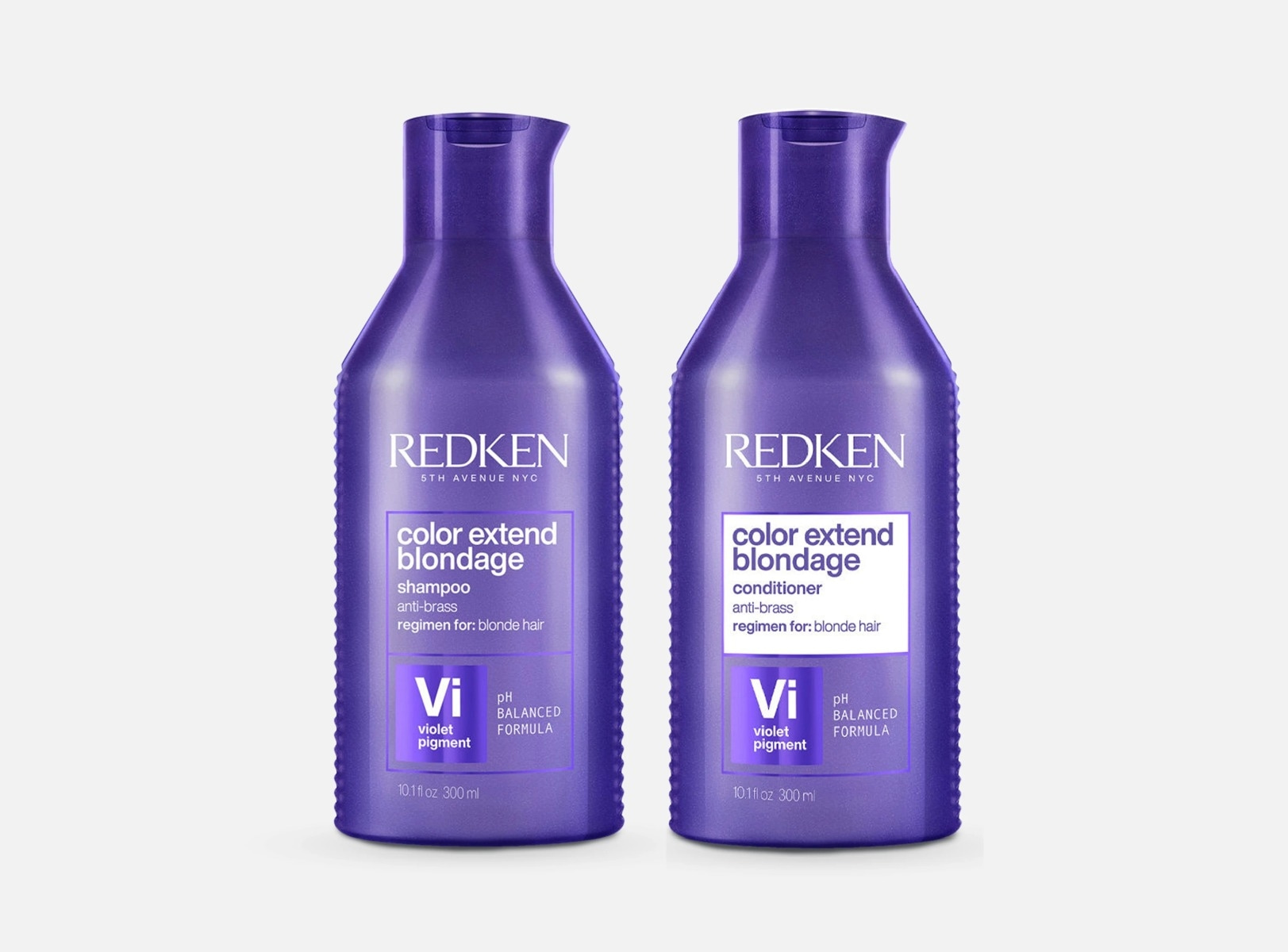 Kit Redken Color Extend Blondage antigiallo - shampoo + conditioner ...