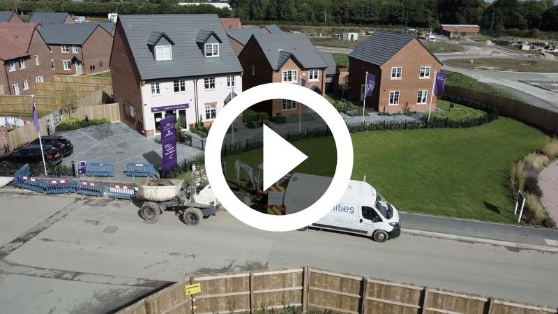 Multi Utility, Redrow, Taylor Wimpey and David Wilson Homes, Cheshire | Aptus