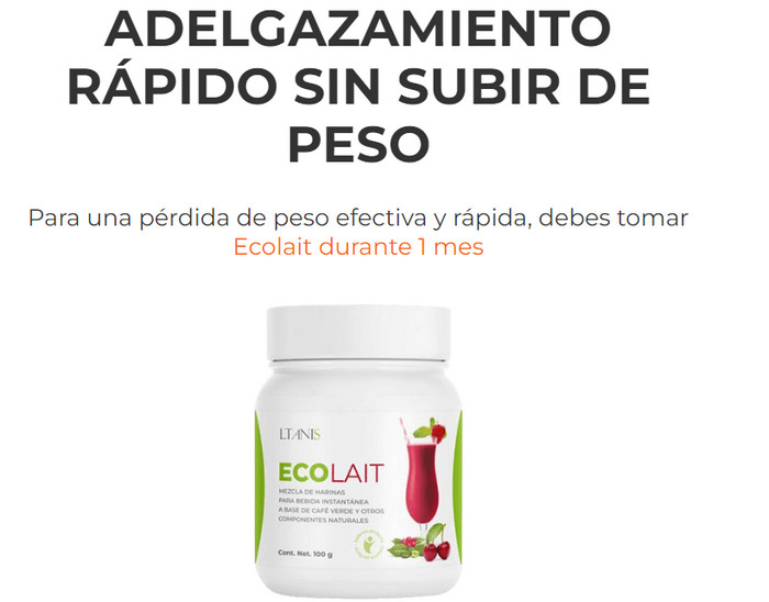 Ecolait Colombia, componentes, foro, precio – un método efectivo para ...