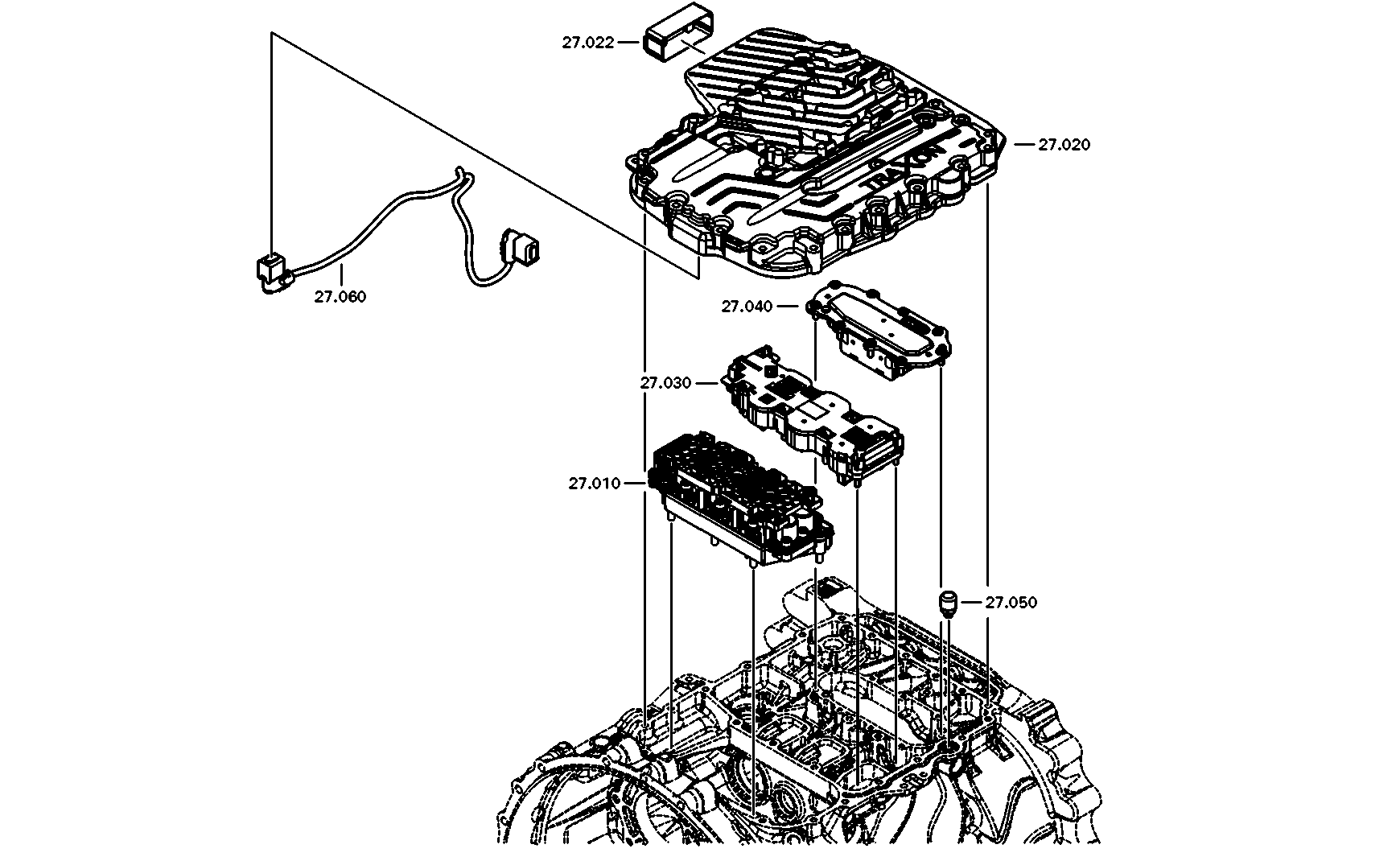 6029023008 ZF CABLE TRAXON | Buyaftermarketparts