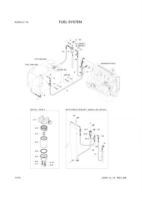 Buy 11NA-71041 Hyundai Construction Equipment FILTER-FUEL / 11NA71041 ...