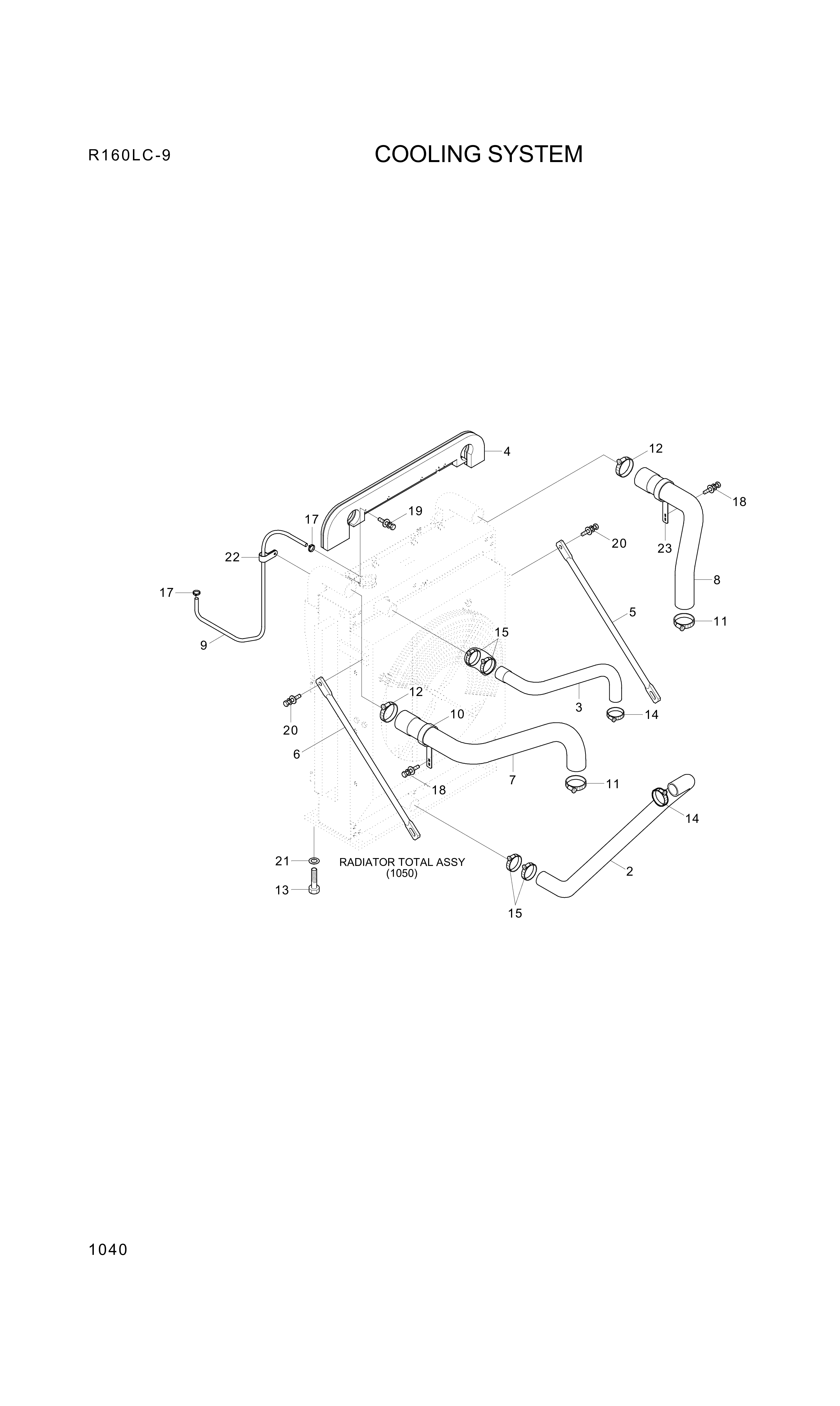 11Q4-44320 Hyundai Construction Equipment CLAMP / 11Q444320 ...