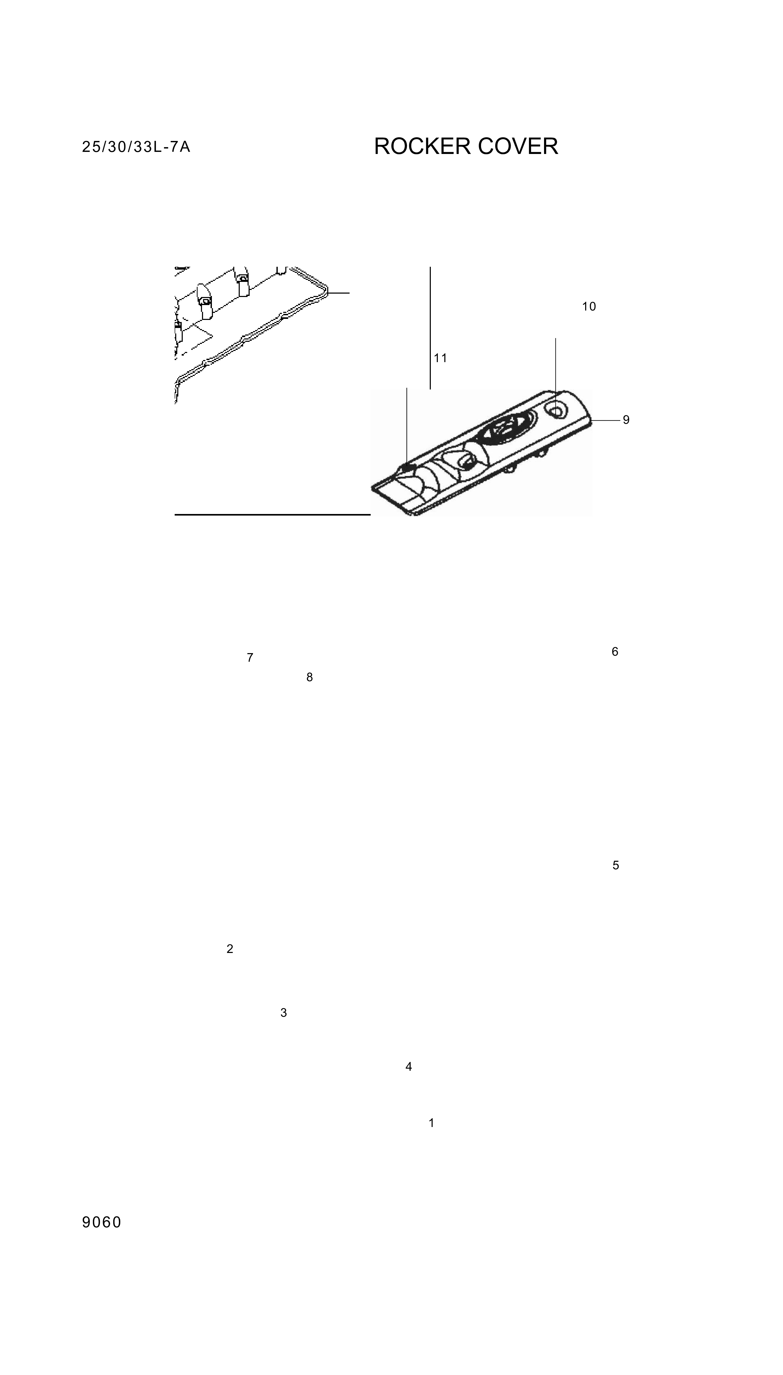 22441-2G000 Hyundai Construction Equipment Gasket-Cylinder Head Cover ...