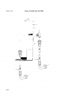 Buy 11E1-70140 Hyundai Construction Equipment FILTER-OIL / 11E170140 ...