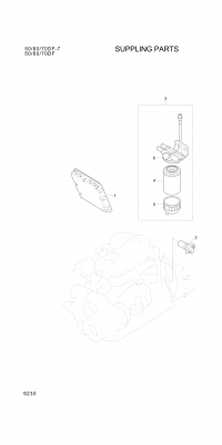 31945-45903 Hyundai Construction Equipment FILTER-FUEL / 3194545903 ...