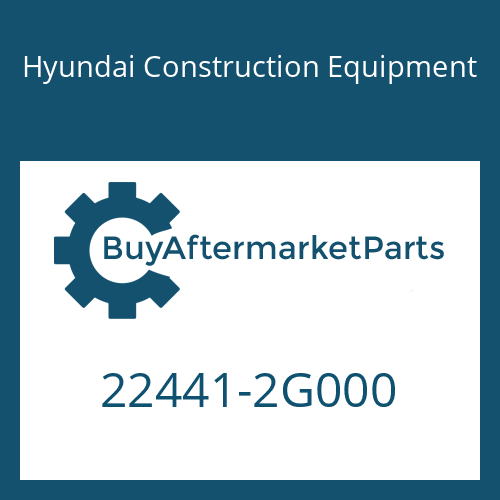 22441-2G000 Hyundai Construction Equipment Gasket-Cylinder Head Cover ...