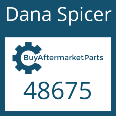 48675 Dana Spicer Seal - Oil | Buyaftermarketparts