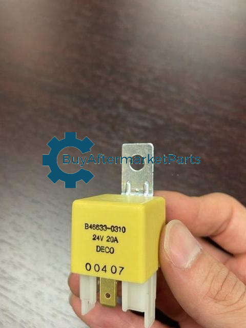 K1002209 DOOSAN RELAY;A/C(24V,10A) | Buyaftermarketparts