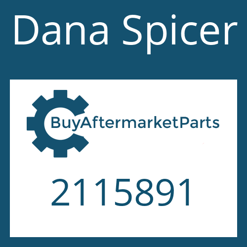 Buy 2115894 Dana Spicer BRAKE COVER | Buyaftermarketparts