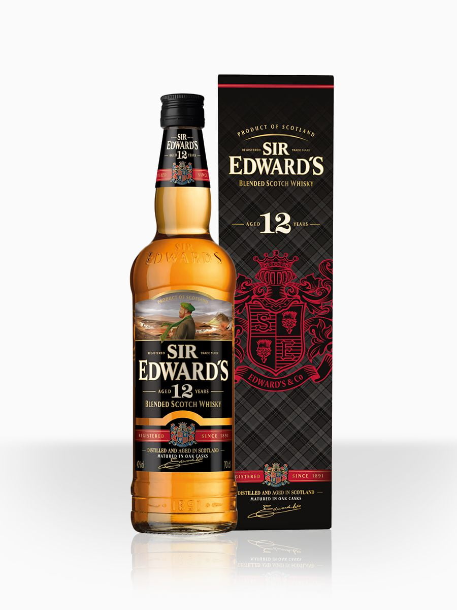 Whisky Sir Edward's 12YO 40% 0,7l