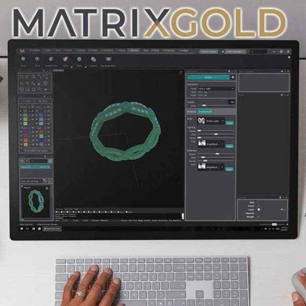 DD100 - Fundamentals of Digital Jewellery Design (CAD)