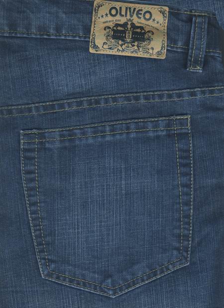Spanish Blue Denim Jeans - Scrape Wash : Made To Measure Custom Jeans ...