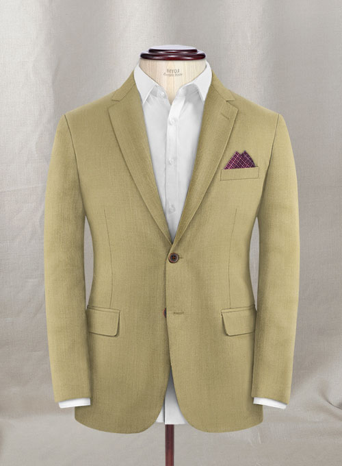 Napolean Sahara Khaki Wool Suit : Made To Measure Custom Jeans For Men ...