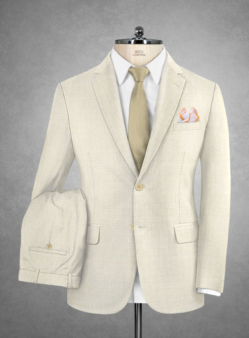 Stretch Boxy Fawn Wool Suit : Made To Measure Custom Jeans For Men ...